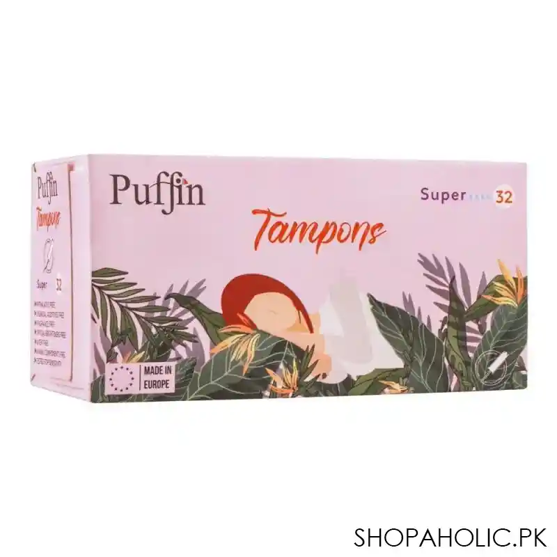 Buy Puffin Super Tampoons, 32-Pack Price in Pakistan – Shopaholic.pk