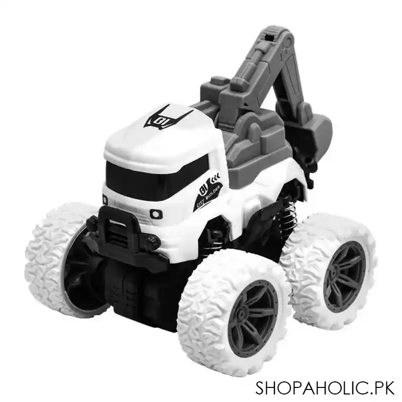 Double Inertia 4WD Stunt Truck, White, WZ-101 in Pakistan – Shopaholic.pk