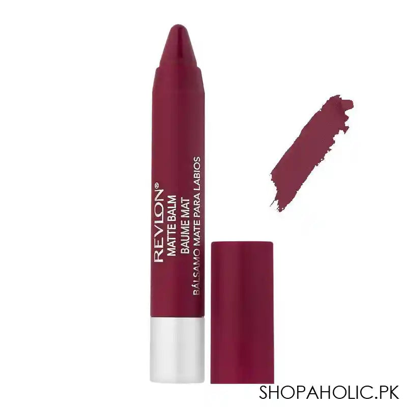 Buy Revlon Matte Lip Balm 270 Fiery Flamboyante in Pakistan – Shopaholic.pk