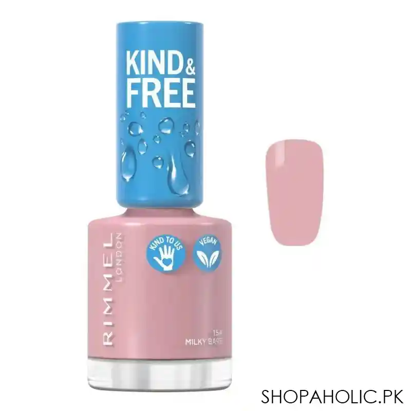 Buy Rimmel Kind & Free Nail Polish, 154 Milky Bare – Shopaholic.pk