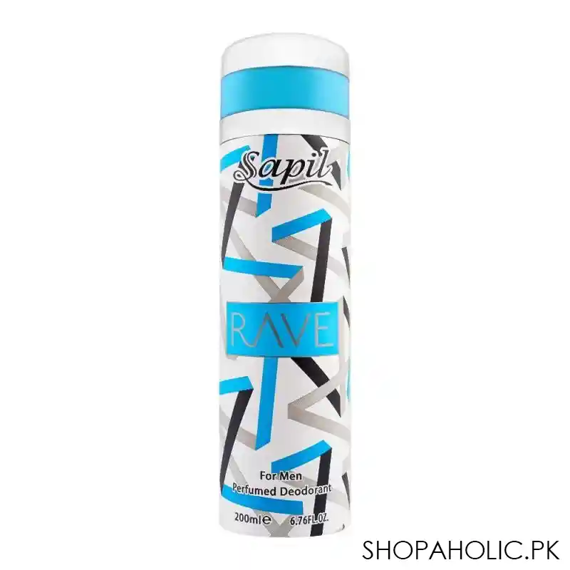Buy Sapil Rave For Men Perfumed Deodorant Spray in Pakistan – Shopaholic.pk
