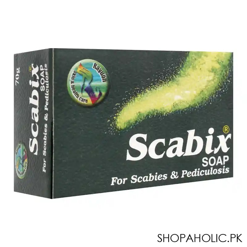 Buy Scabix Soap Bar For Scabies & Pediculosis in Pakistan – Shopaholic.pk