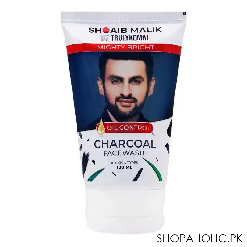 Buy Shoaib Malik By Truly Komal Mighty Bright Oil Face Wash – Shopaholic.pk