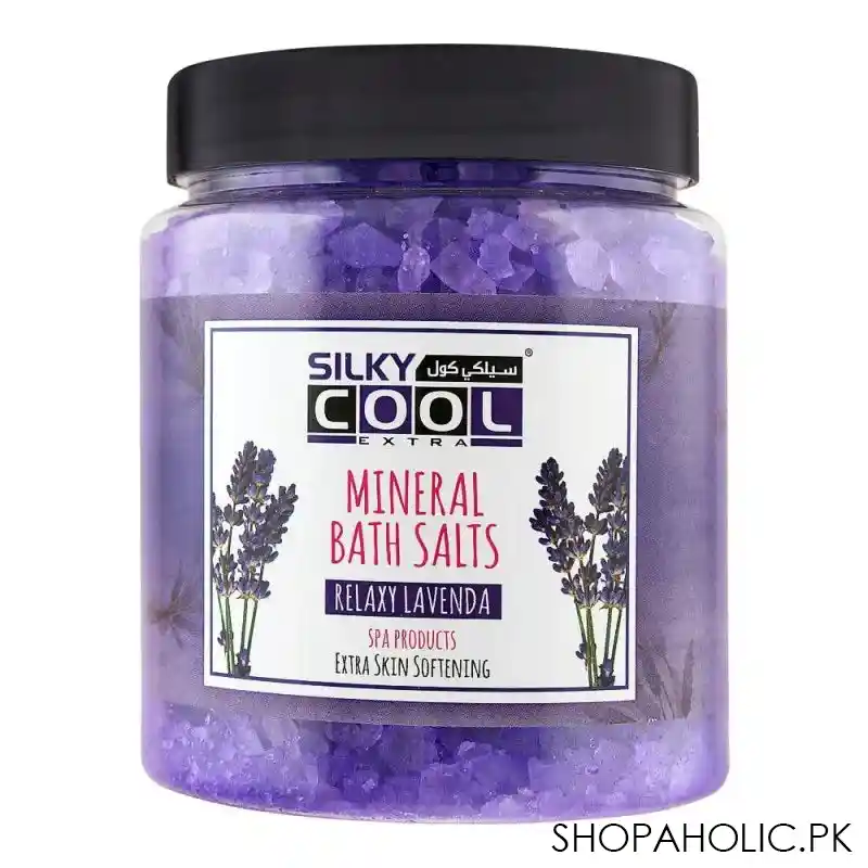 Buy Silky Cool Extra Mineral Bath Salts, Relaxy Lavenda 750g ...