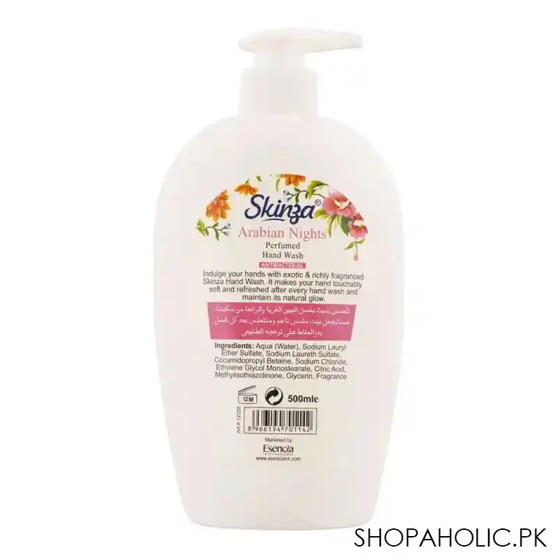 Skinza Arabian Night Antibacterial Perfumed Hand Wash, 500ml ...