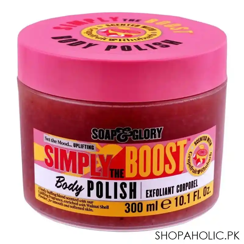 Buy Soap & Glory Simply The Boost Body Polish in Pakistan – Shopaholic.pk