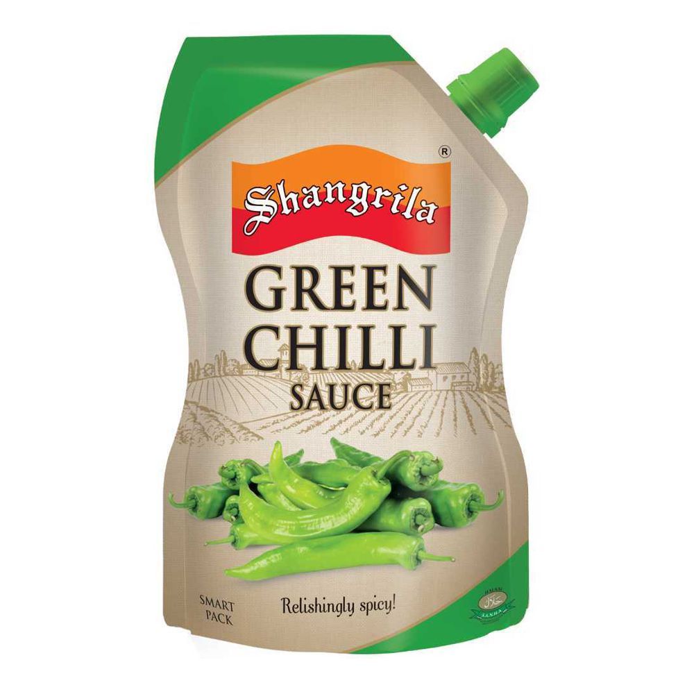 Buy Shangrila Green Chilli Sauce, 500g in Pakistan – Shopaholic.pk