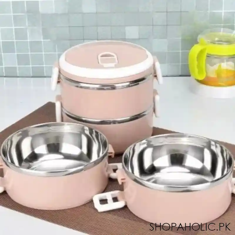 Buy Stainless Steel Lunch Box Price in Pakistan | Shopaholic ...