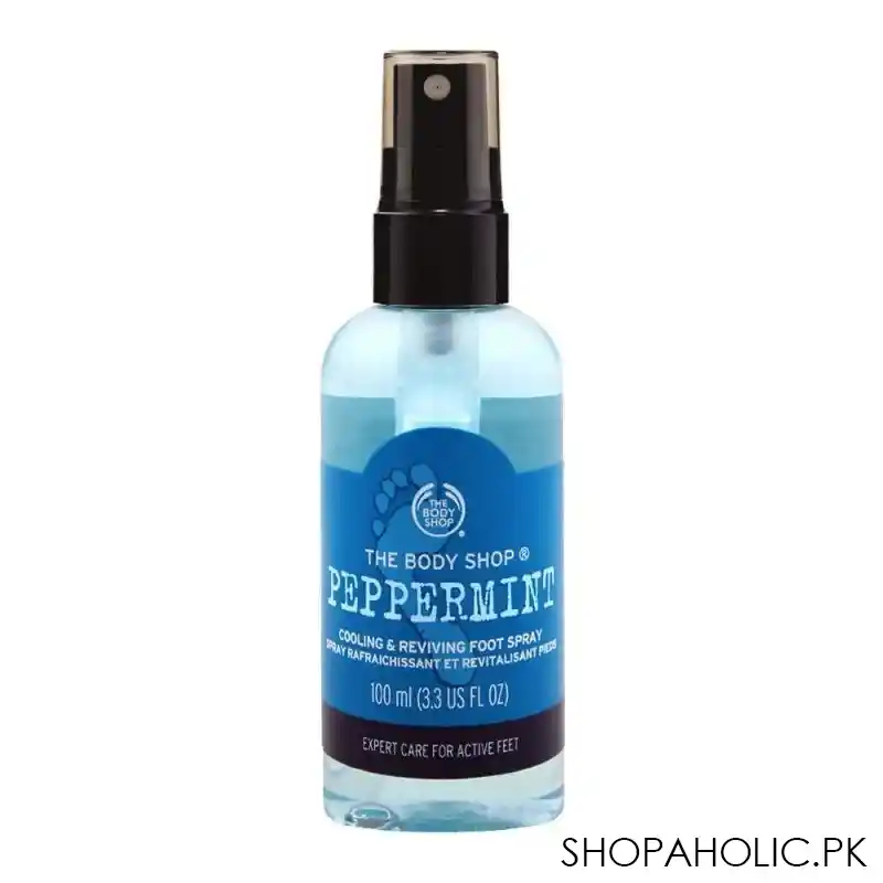 The Body Shop Peppermint Cooling & Reviving Foot Spray 100ml ...