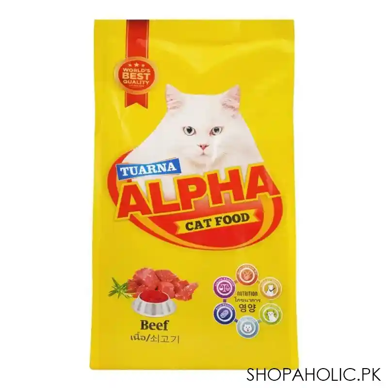 Buy Tuarna Alpha Cat Food Beef, 450g Price in Pakistan – Shopaholic.pk