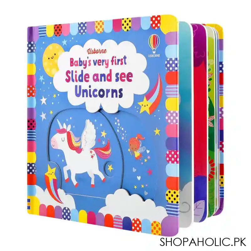 Buy Baby's Very First Slide & See Unicorns Book in Pakistan – Shopaholic.pk