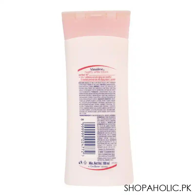 Buy Vaseline Healthy Perfect 10 Body Lotion in Pakistan – Shopaholic.pk