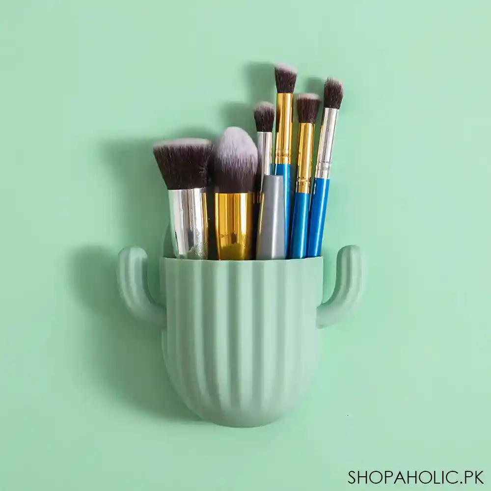 Buy Wall Mounted Cactus Shape Toothbrush Holder in Pakistan – Shopaholic.pk