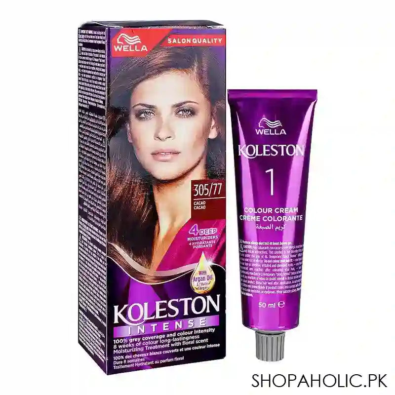 Wella Koleston Intense Hair Color, 305/77 Cacao in Pakistan – Shopaholic.pk