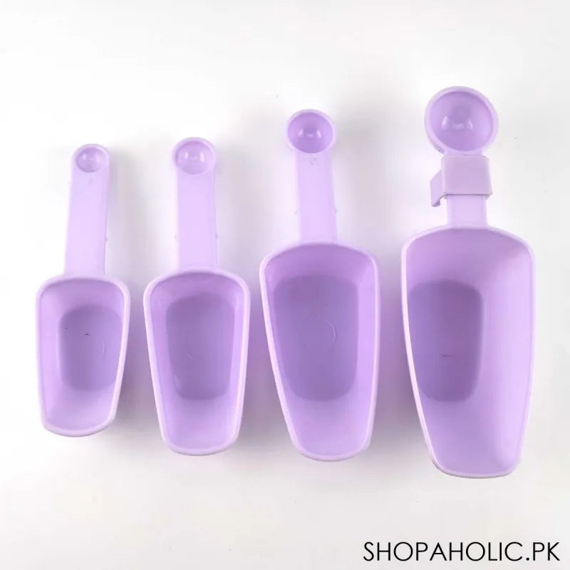 (Set of 4) 2 in 1 Scoops with Measuring Spoons Order Now
