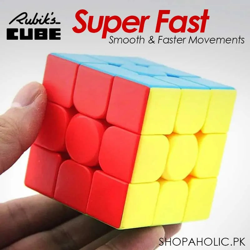 Buy Super Fast 3x3x3 Rubik's Cube for Kids Price in Pakistan