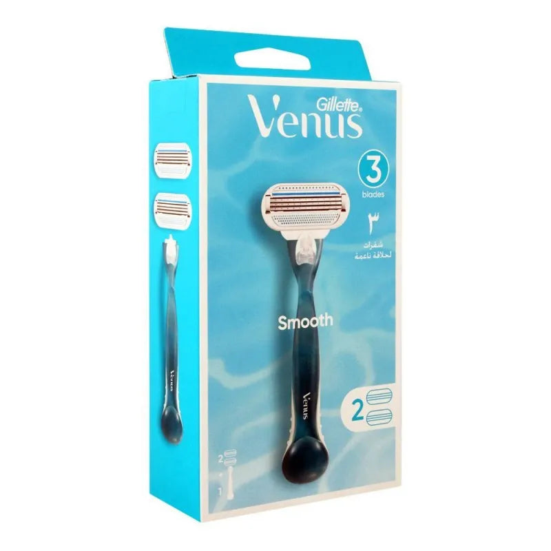 Buy Gillette Venus Smooth Women Razor + 2 Cartridges Price