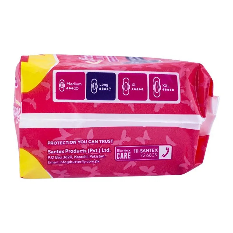 Buy Butterfly Long Maxi Thick Sanitary Napkins, Long, 5-Pads