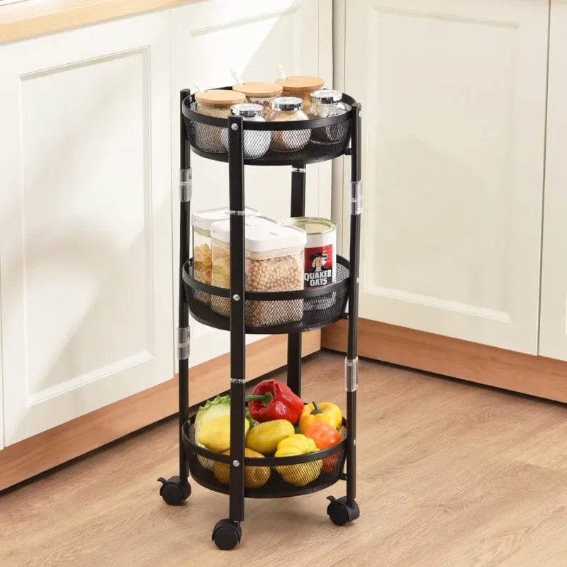 Buy 3 Tier Storage Rack with Wheels in Pakistan | Shopaholic