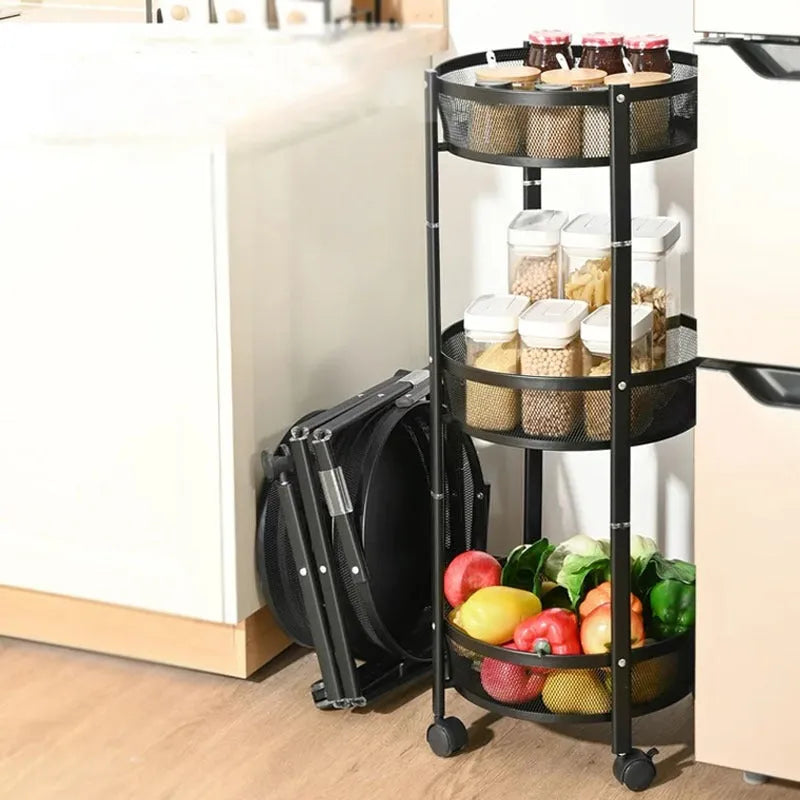 Buy 3 Tier Storage Rack with Wheels in Pakistan | Shopaholic