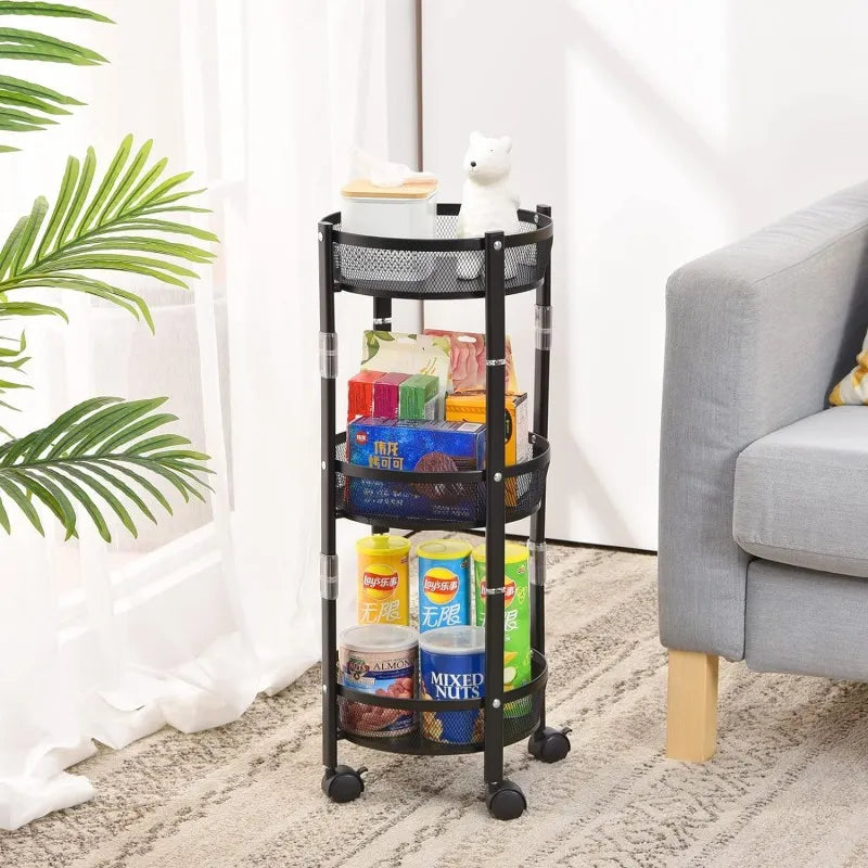 Buy 3 Tier Storage Rack with Wheels in Pakistan | Shopaholic