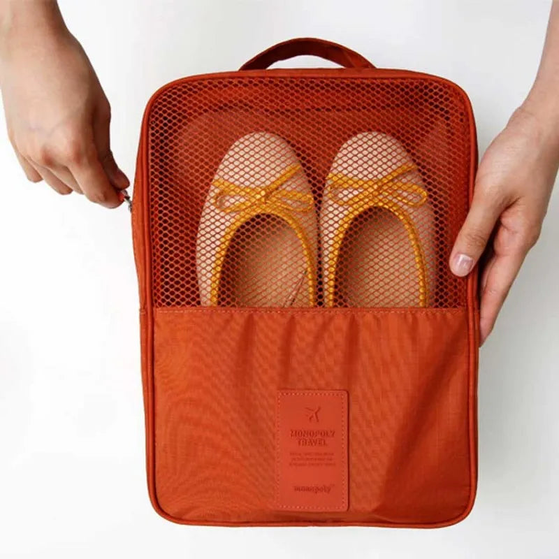Buy Travel Mesh Pocket Shoe Pouch Bag Best Price in Pakistan