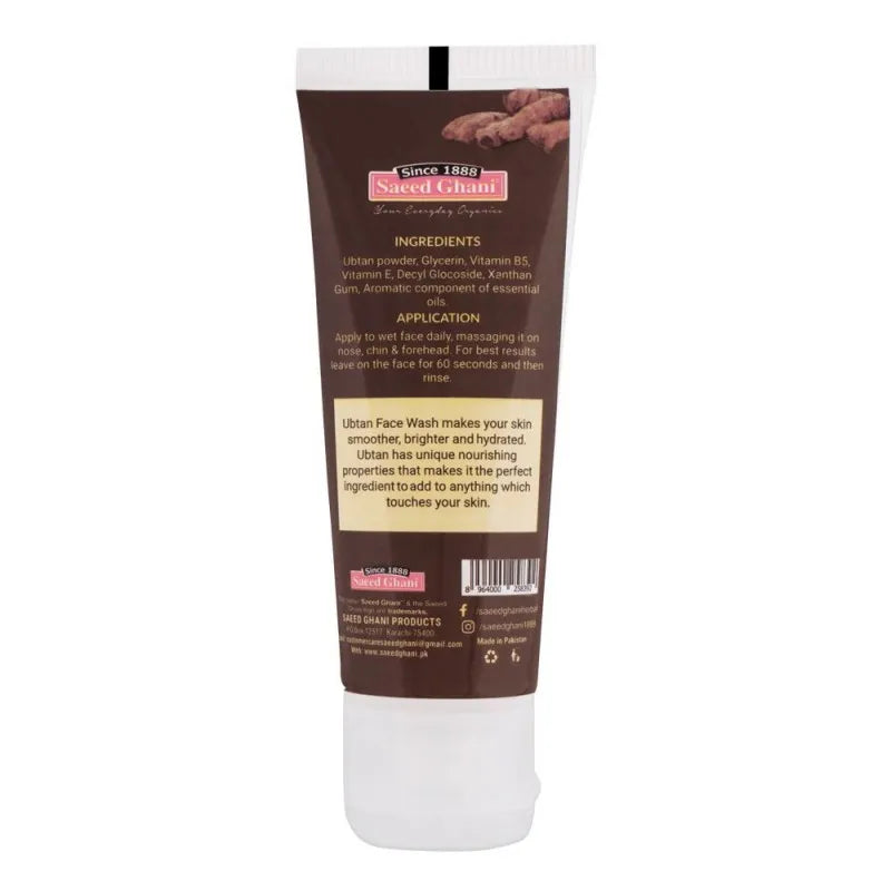 Buy Saeed Ghani Ubtan Face Wash, 60ml