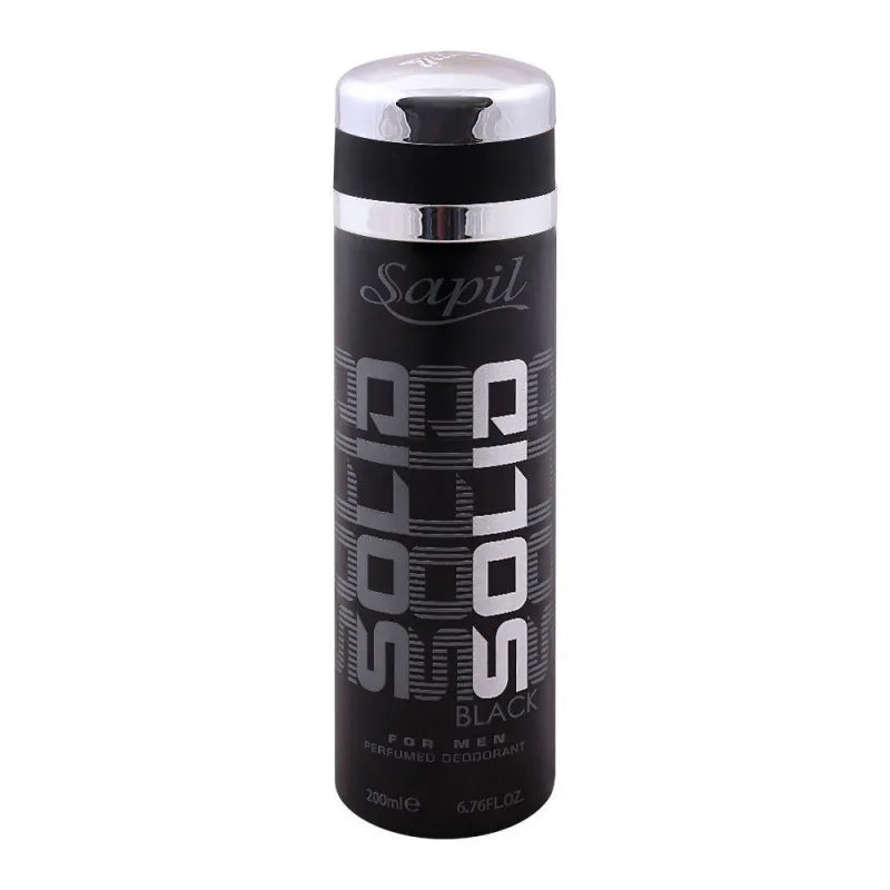 Buy Sapil Solid Black Men Deodorant Body Spray
