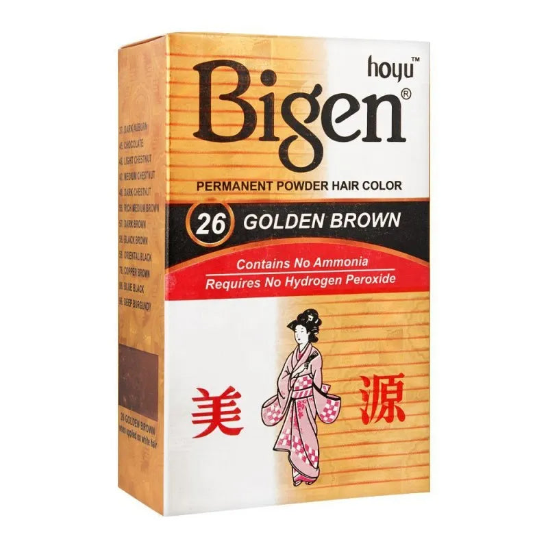 Buy Bigen Permanent Powder Hair Color, 26 Golden Brown