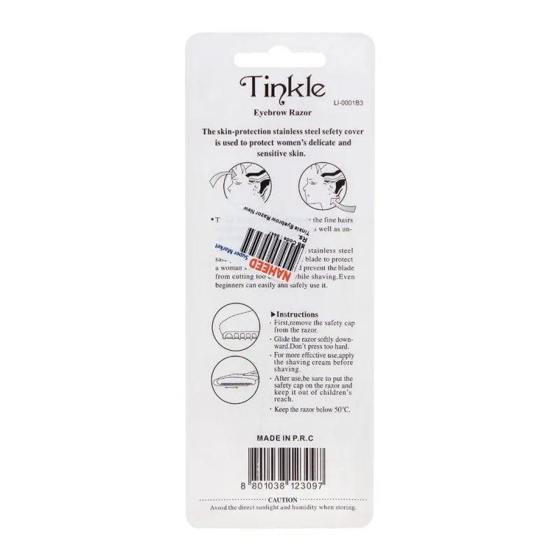 Buy Tinkle Women Eyebrow Razor, 3 Pieces Price in Pakistan