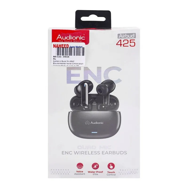 Buy Audionic Quad Mic ENC Environmental Wireless Airbud-425