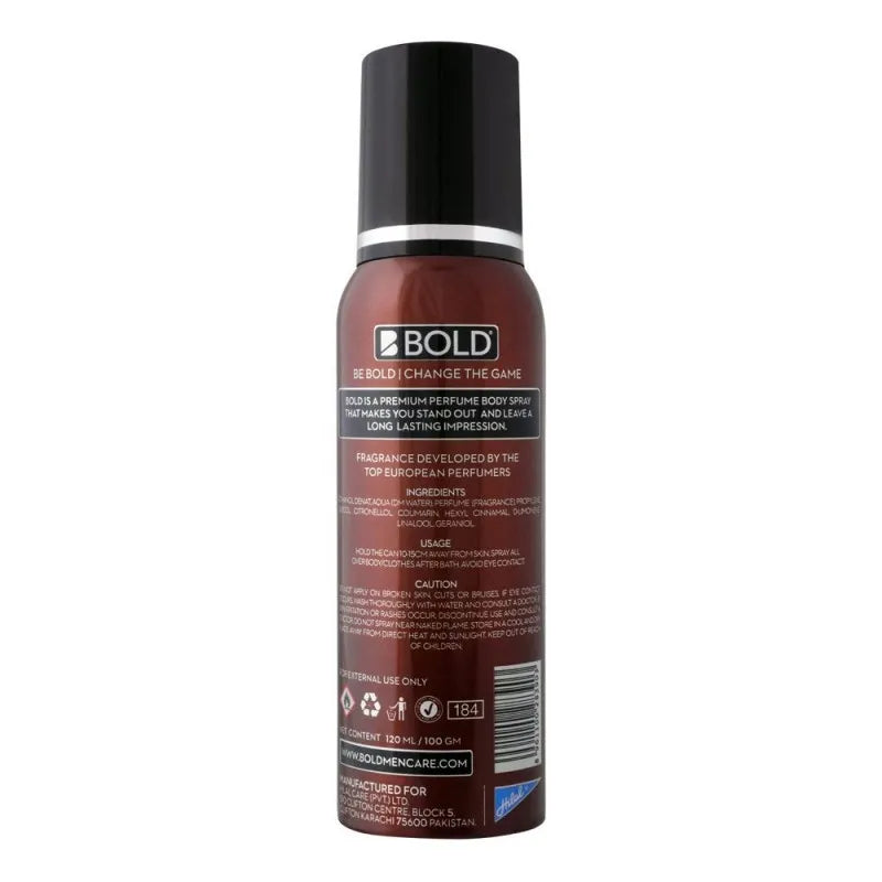 Buy Bold Vintage Perfumed Body Spray