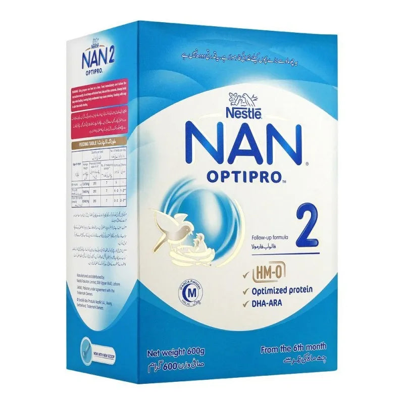 Buy Nestle NAN Optipro, Stage 2, Follow-Up Formula, 600g Box