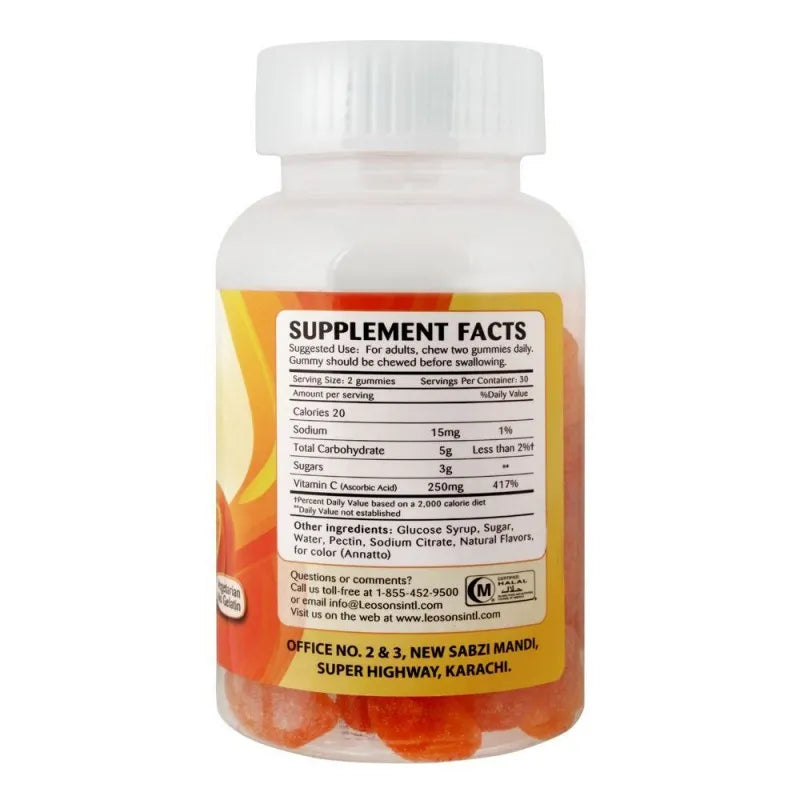 Buy Amerix Vitamin C, 250mg, 60 Adult Gummy Vitamins