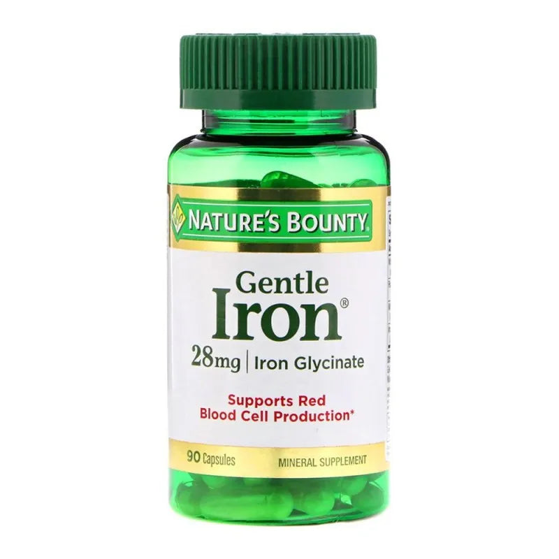 Buy Nature's Bounty Gentle Iron, 28mg, Mineral Supplement