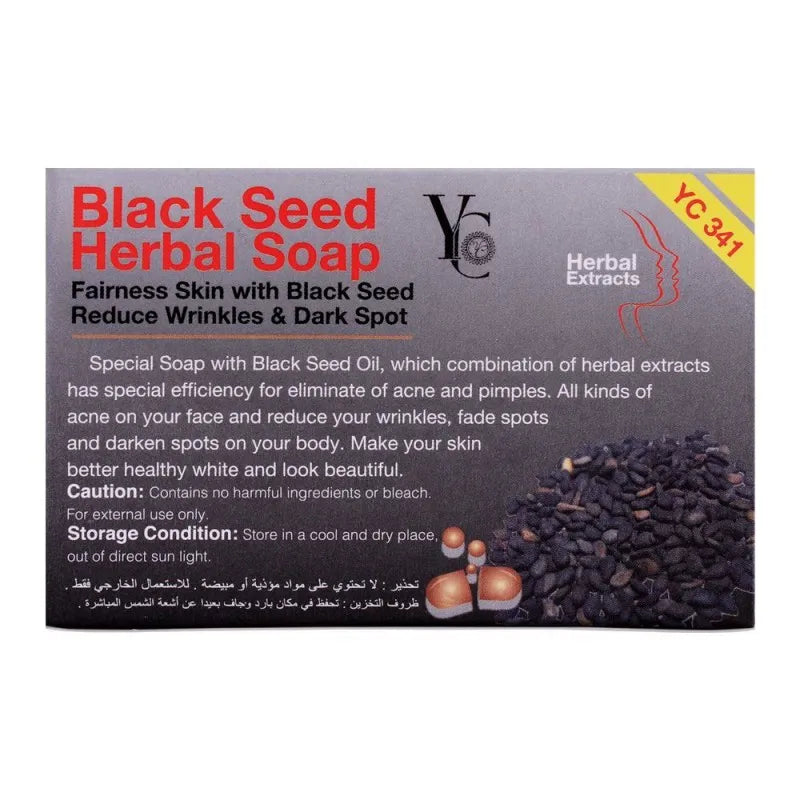 Buy YC Balck Seed Herbal Soap, Reduce Wrinkle & Dark Spot