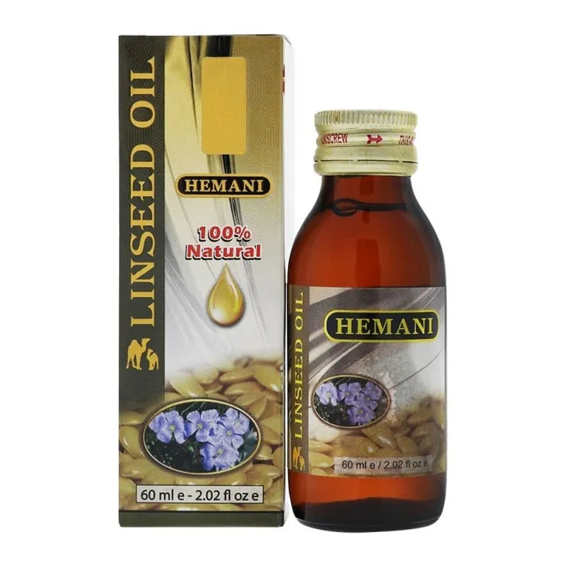 Buy Hemani Linseed Oil 60 ml