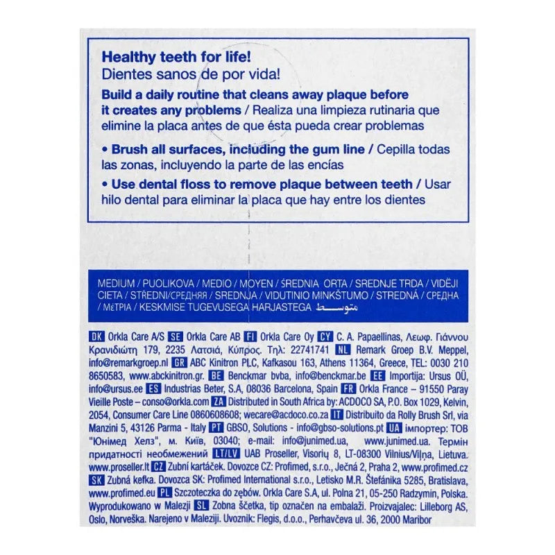 Buy Jordan Target Teeth & Gums Tooth Brush, Medium, 2-Pack