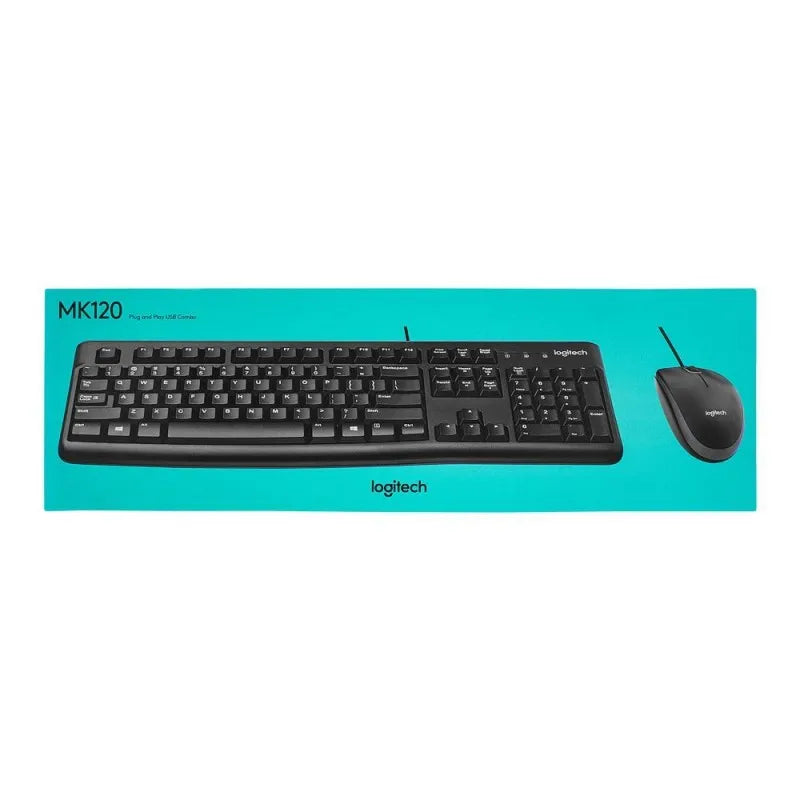 Buy Logitech Plug And Play USB Combo Keyboard & Mouse