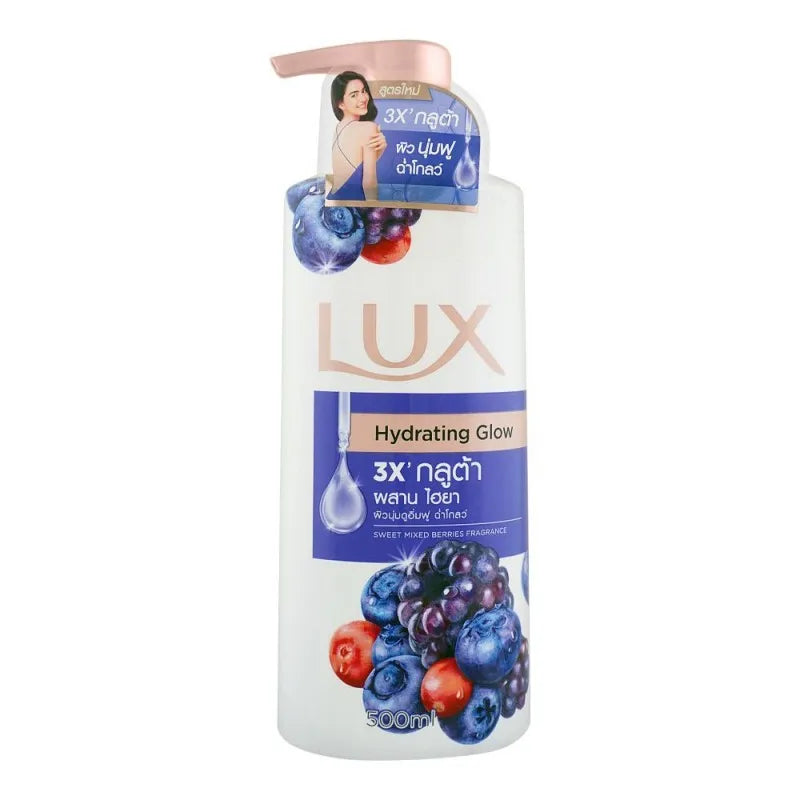 Buy Lux Hydrating Glow Sweet Mixed Berries Body Wash, 500ml