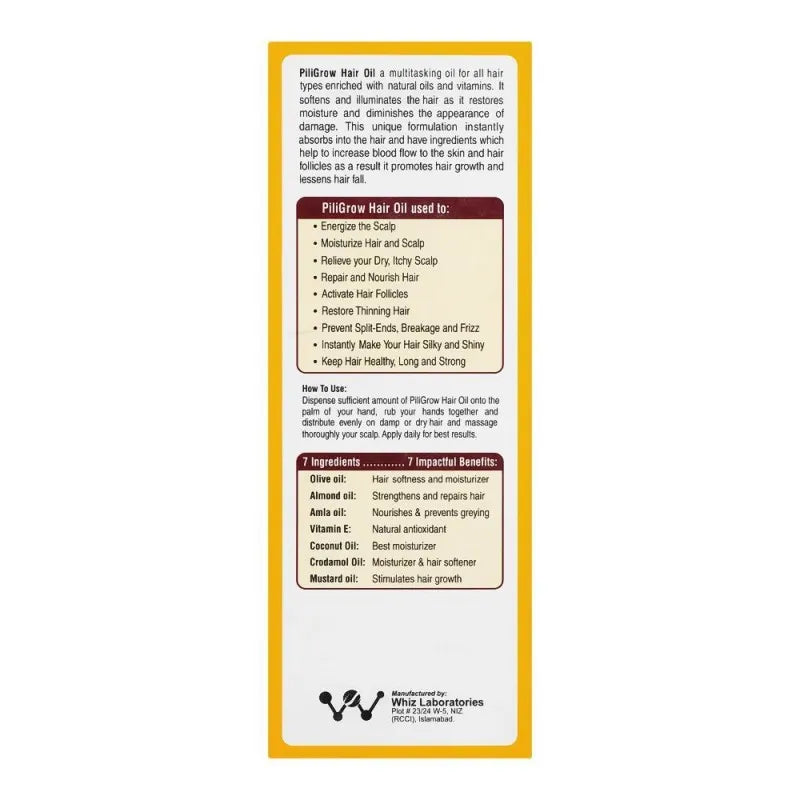 Buy Whiz Laboratories Piligrow Topical Solution Hair Oil