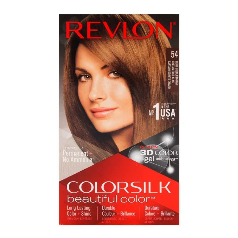 Buy Revlon Colorsilk Light Golden Brown Hair Color 54