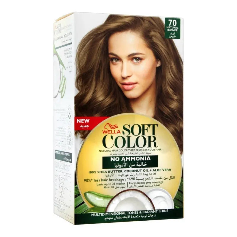 Buy Wella Soft Color No Ammonia Hair Color 70 Natural Blonde