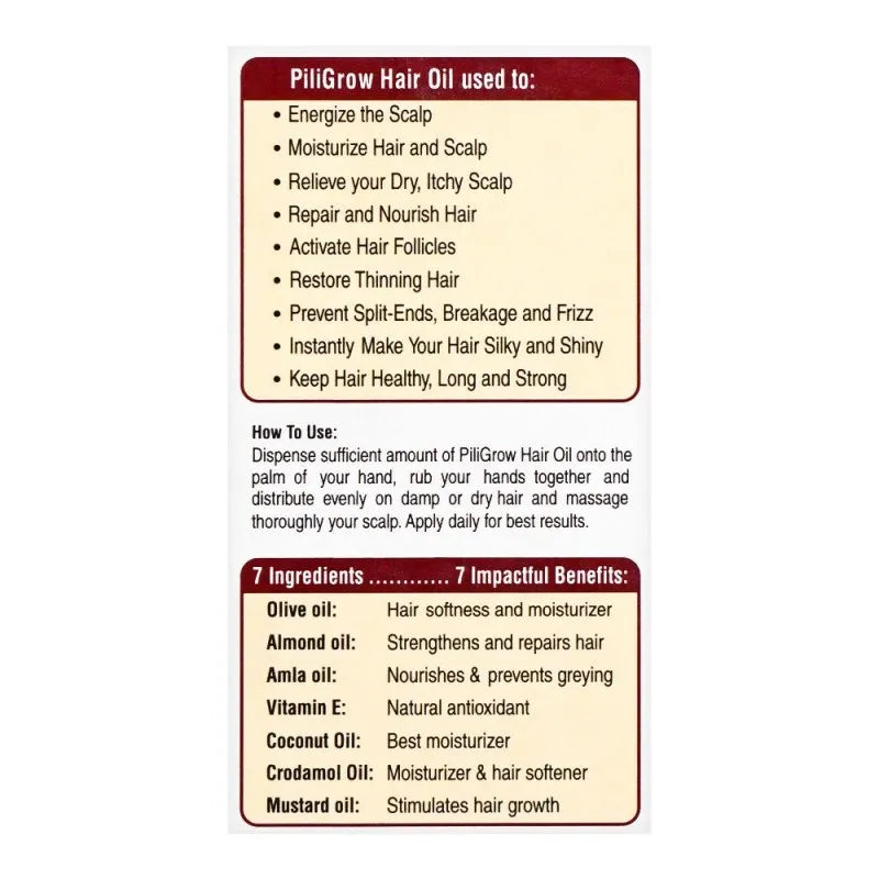 Buy Whiz Laboratories Piligrow Topical Solution Hair Oil