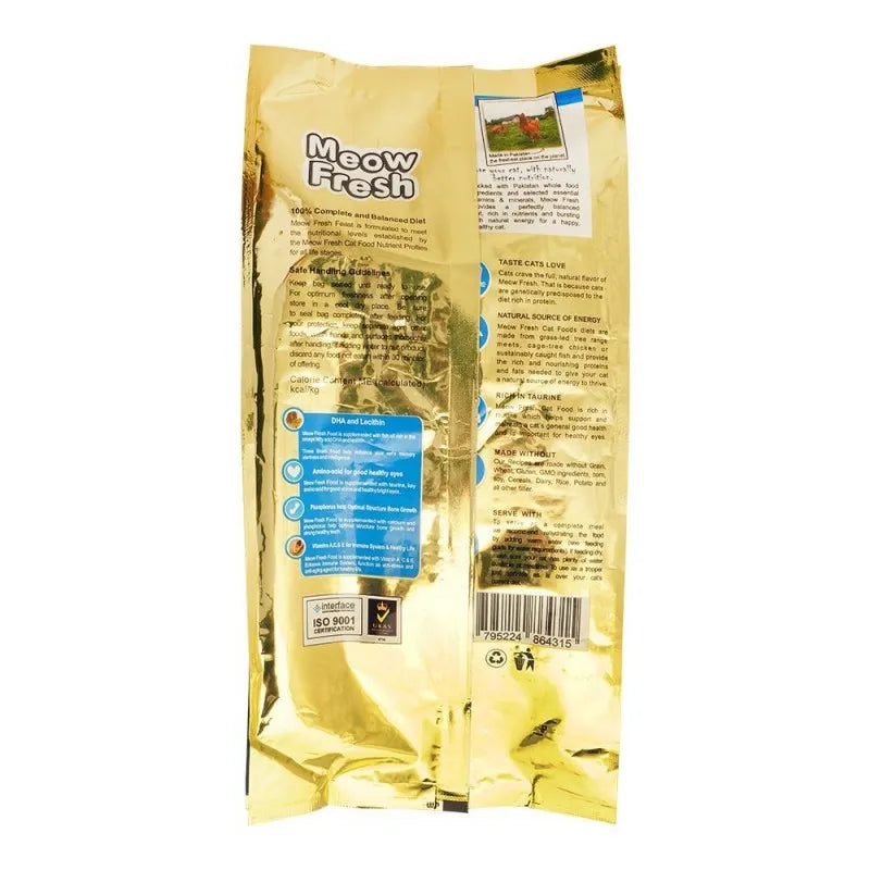 Buy Meow Fresh Premium Diet Adult 6 Months+ Fish, 500g