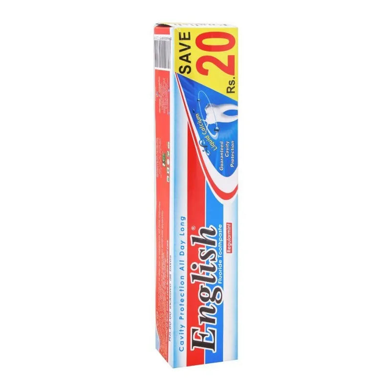 Buy English Regularmint Fluoride Toothpaste, Saver Pack