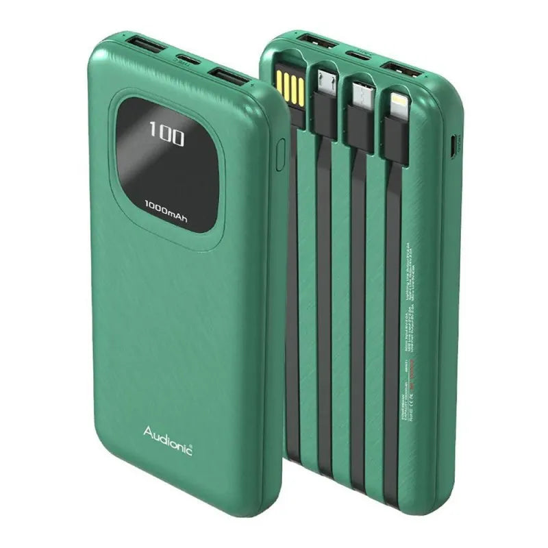 Buy Audionic Benz 1 5 Outputs 3 Inputs 10000 mAh Power Bank